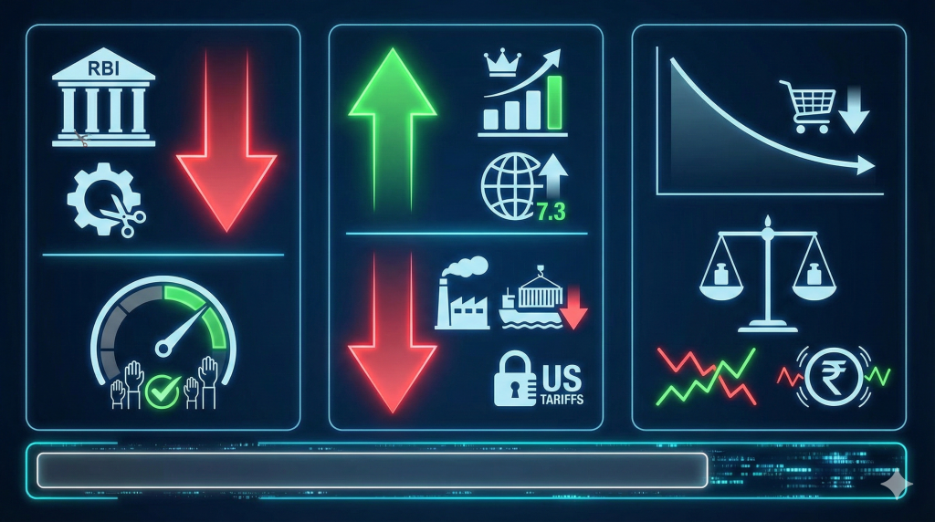 India’s Central Bank lowers rates, citing weak pockets in economic data ...